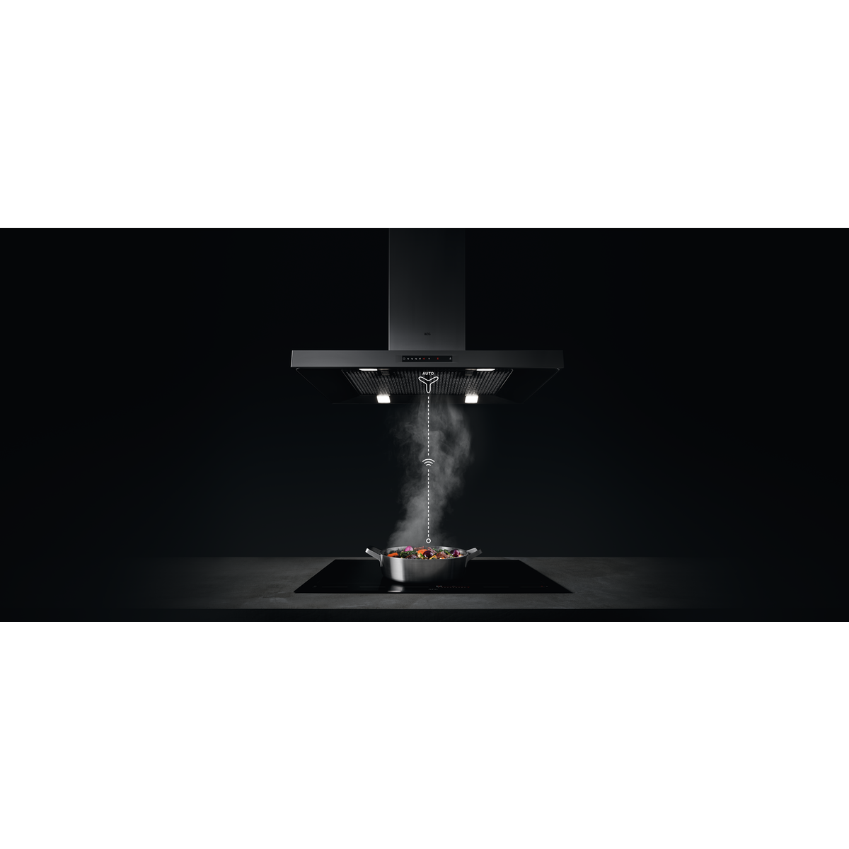 Integrovaný odsavač par Hob2Hood® Odsavače 60 cm | AEG